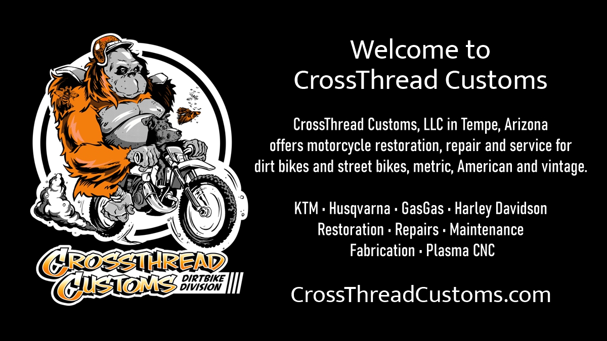 CrossThread Customs - On and Off Street Motorcycle Service, Maintenance ...